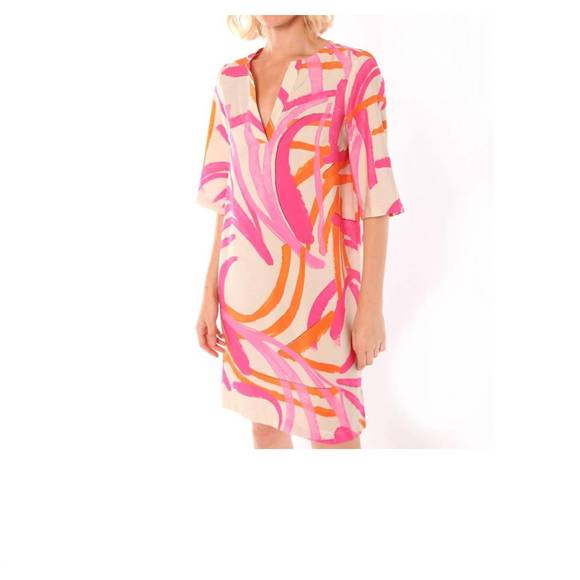 Vilagallo | Dresses | New Vilagallo Lizette Dress In Lucca Print | Poshmark